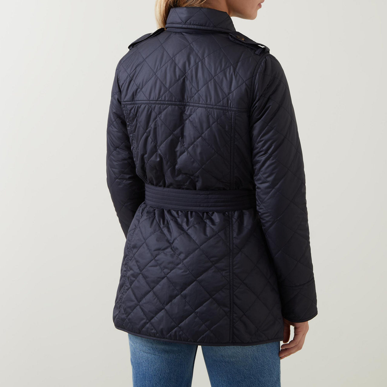 BARBOUR Timmel Belted Quilted Jacket