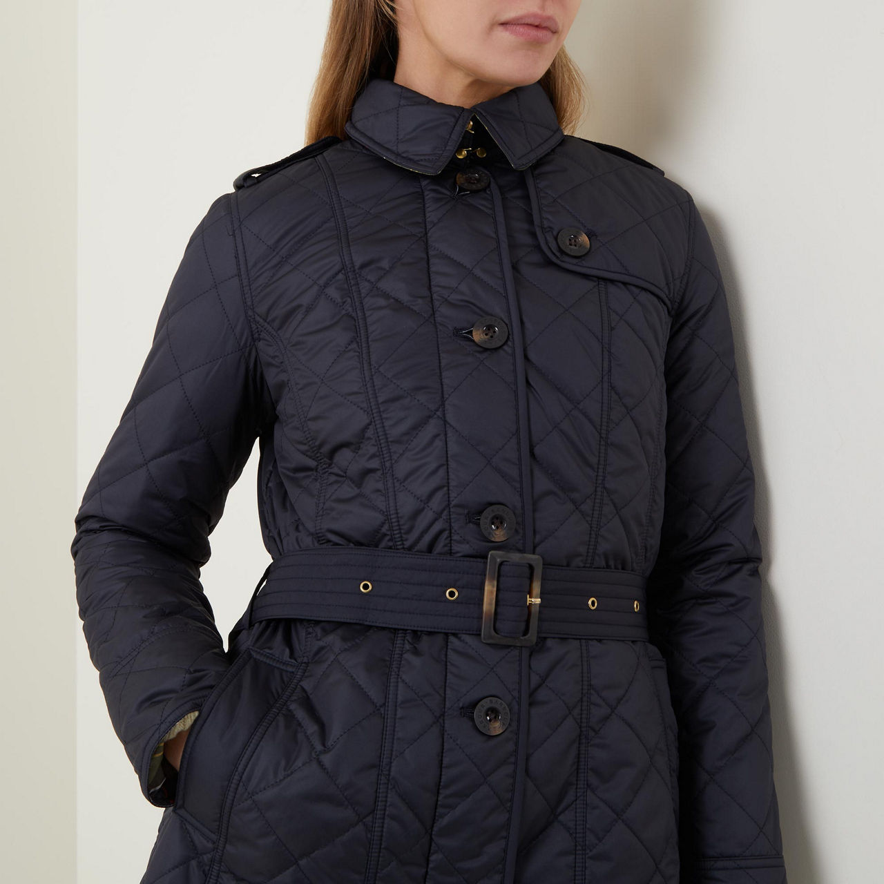BARBOUR Timmel Belted Quilted Jacket