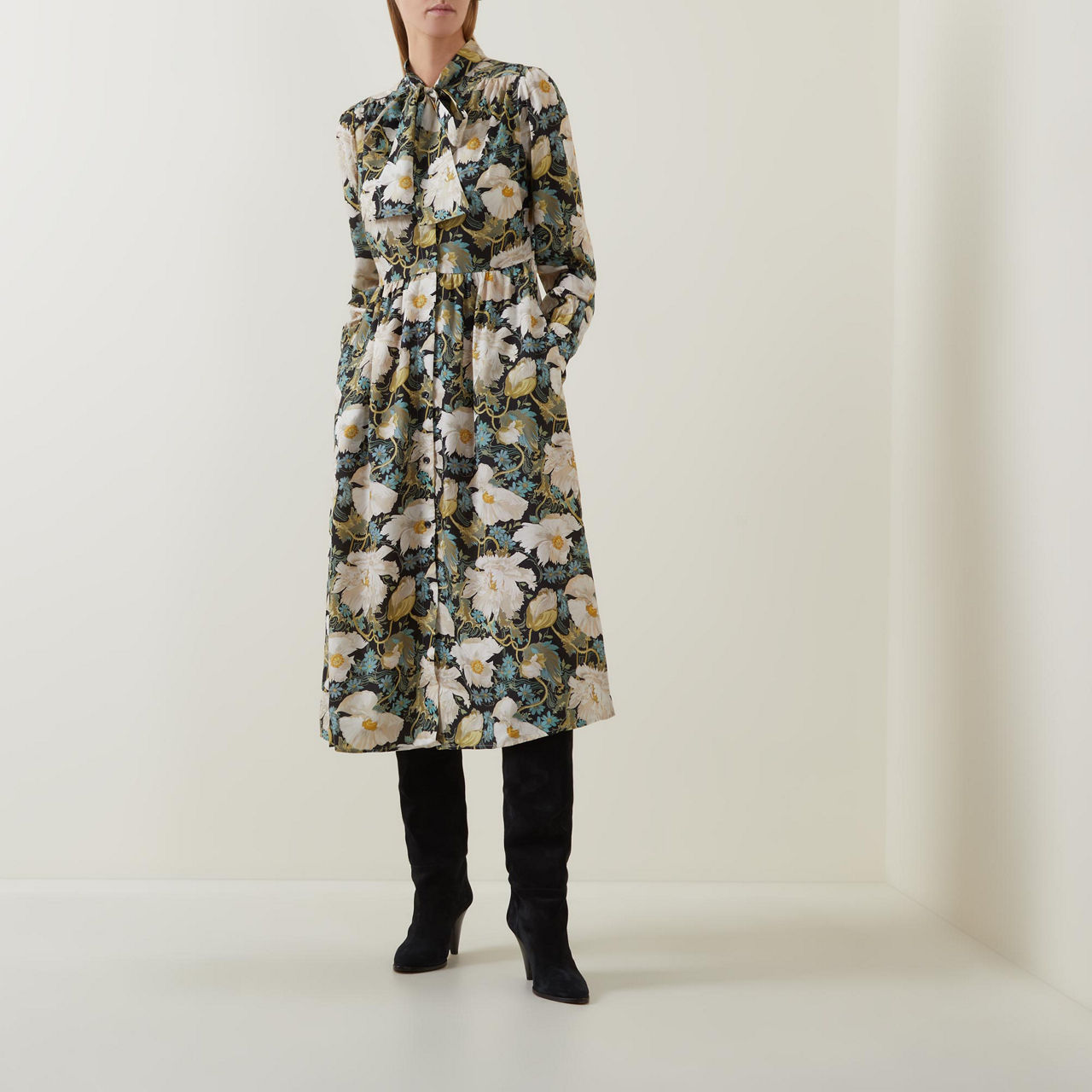 Daintry Floral Dress