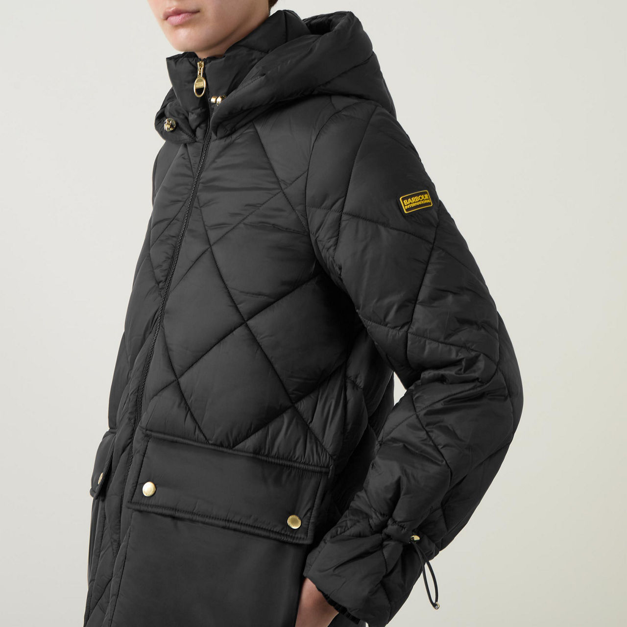 BARBOUR INTERNATIONAL Boulevard Zip-Through Quilted Jacket