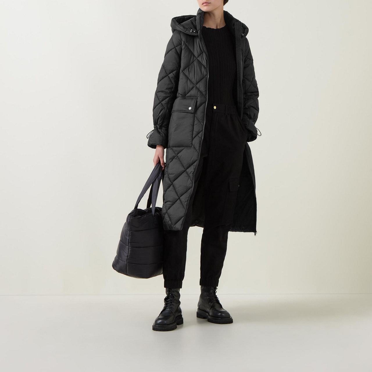 BARBOUR INTERNATIONAL Boulevard Zip-Through Quilted Jacket