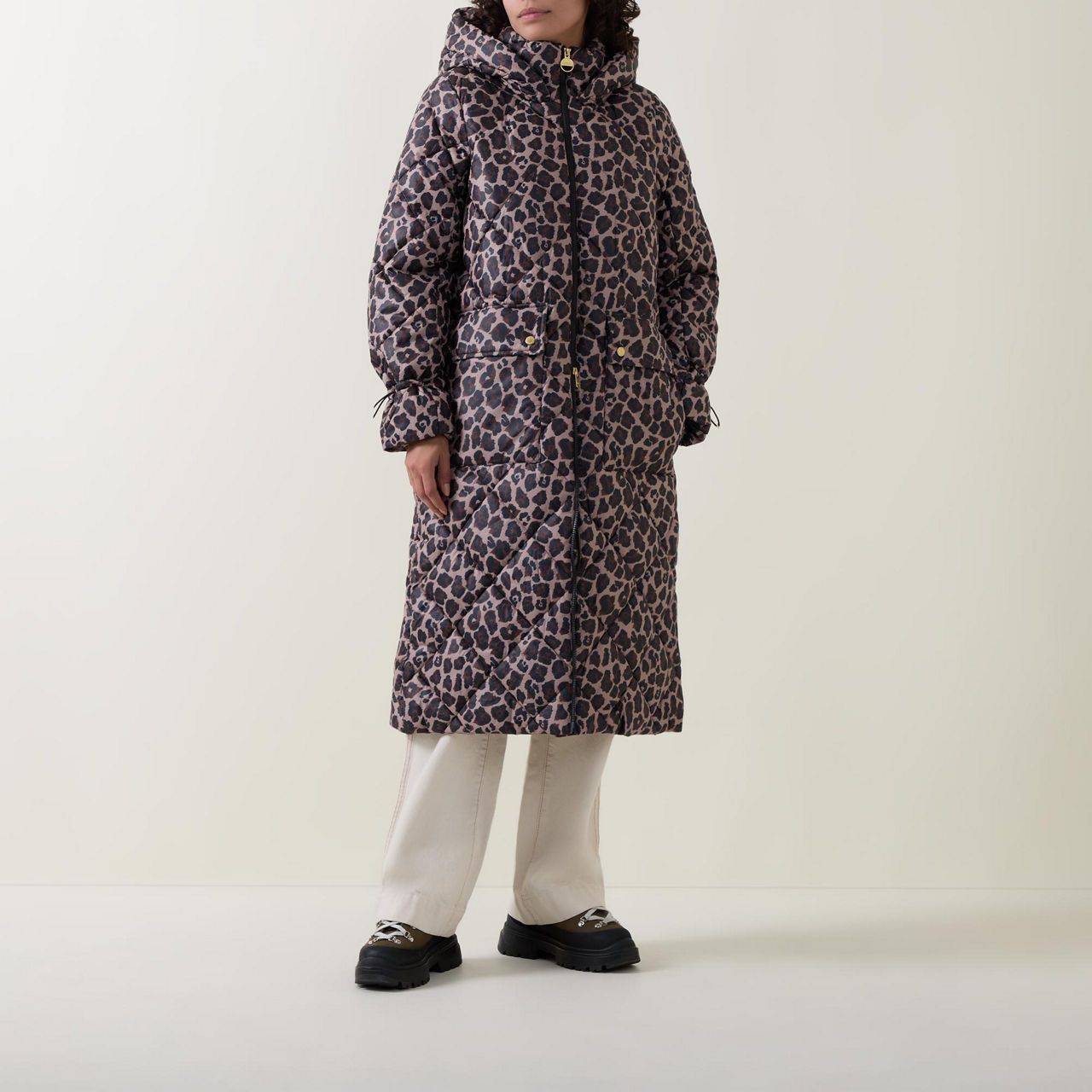 Boulevard Leopard Quilted Jacket