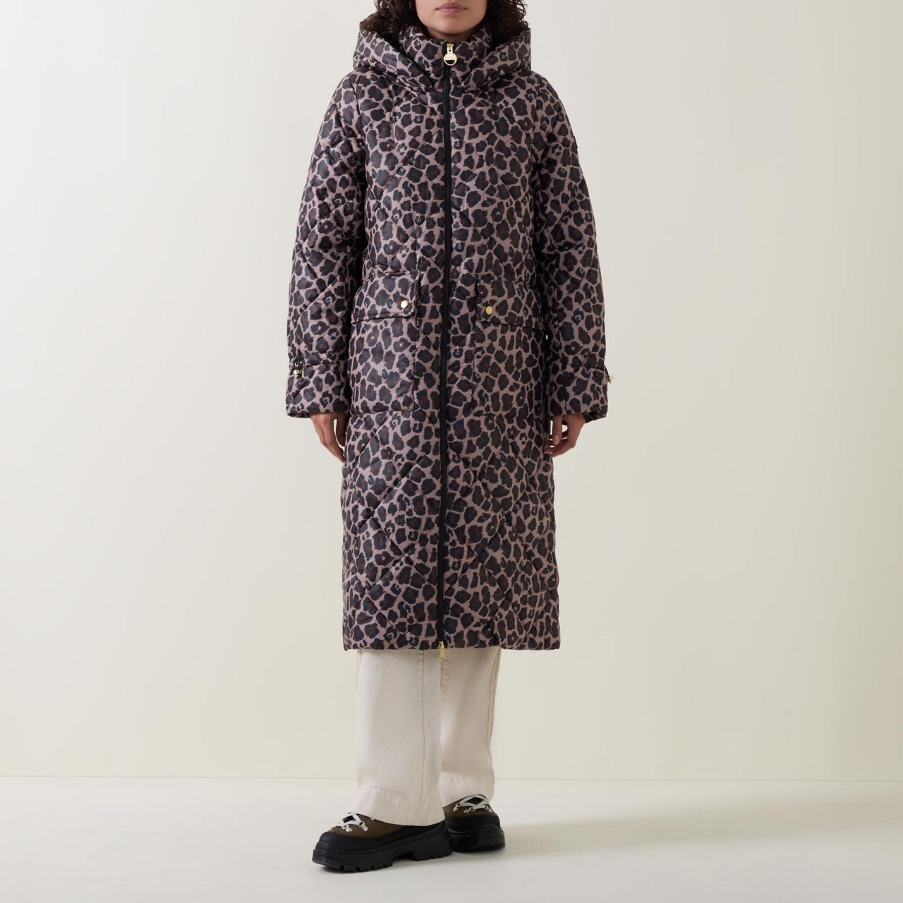 Boulevard Leopard Quilted Jacket