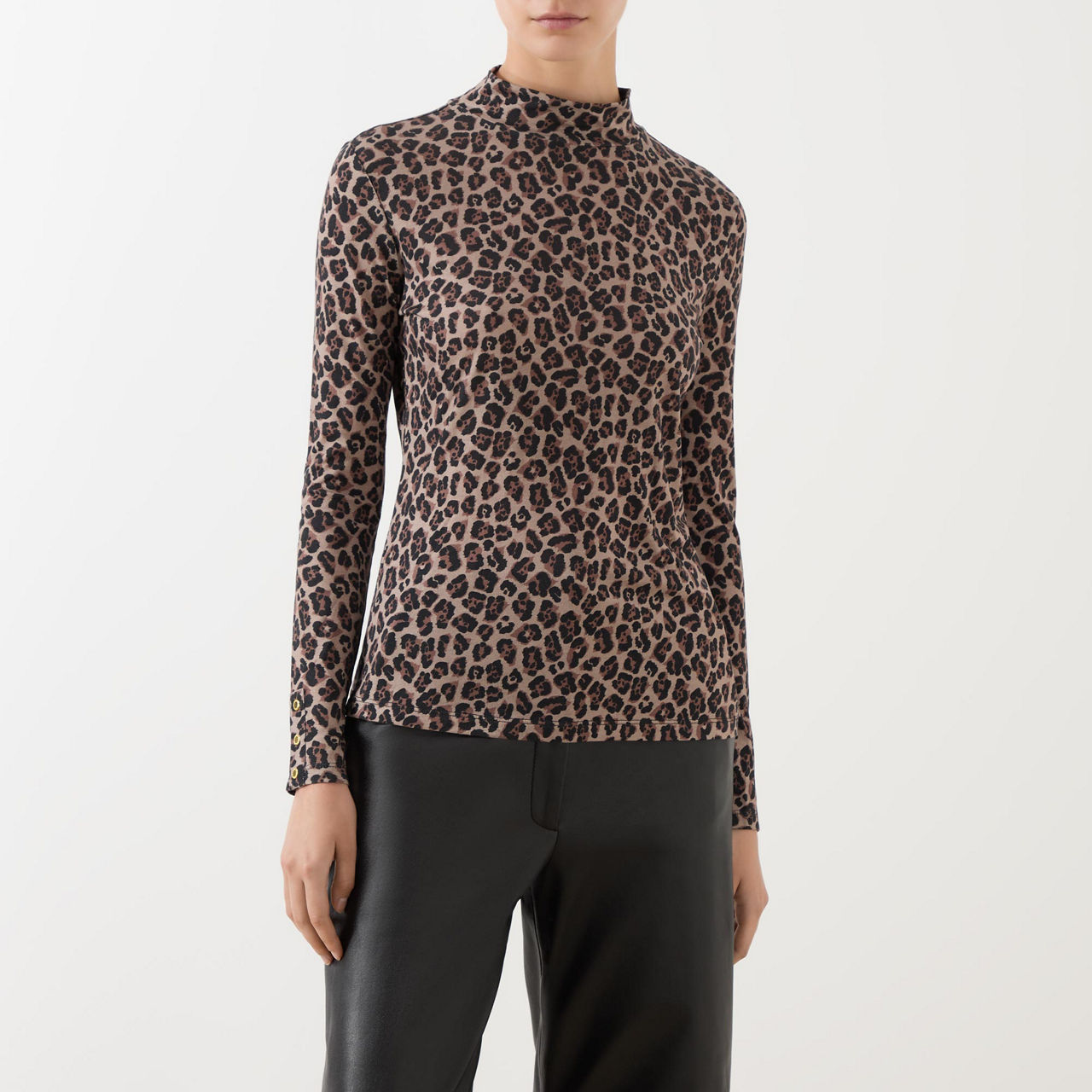 Aprila Leopard Print Top