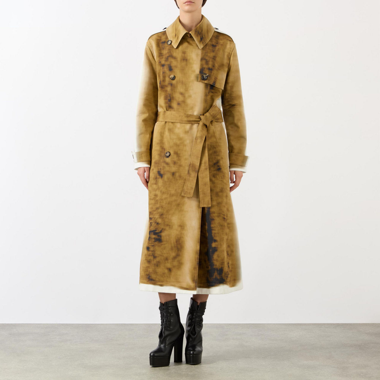 LOEWE Printed Trench Coat