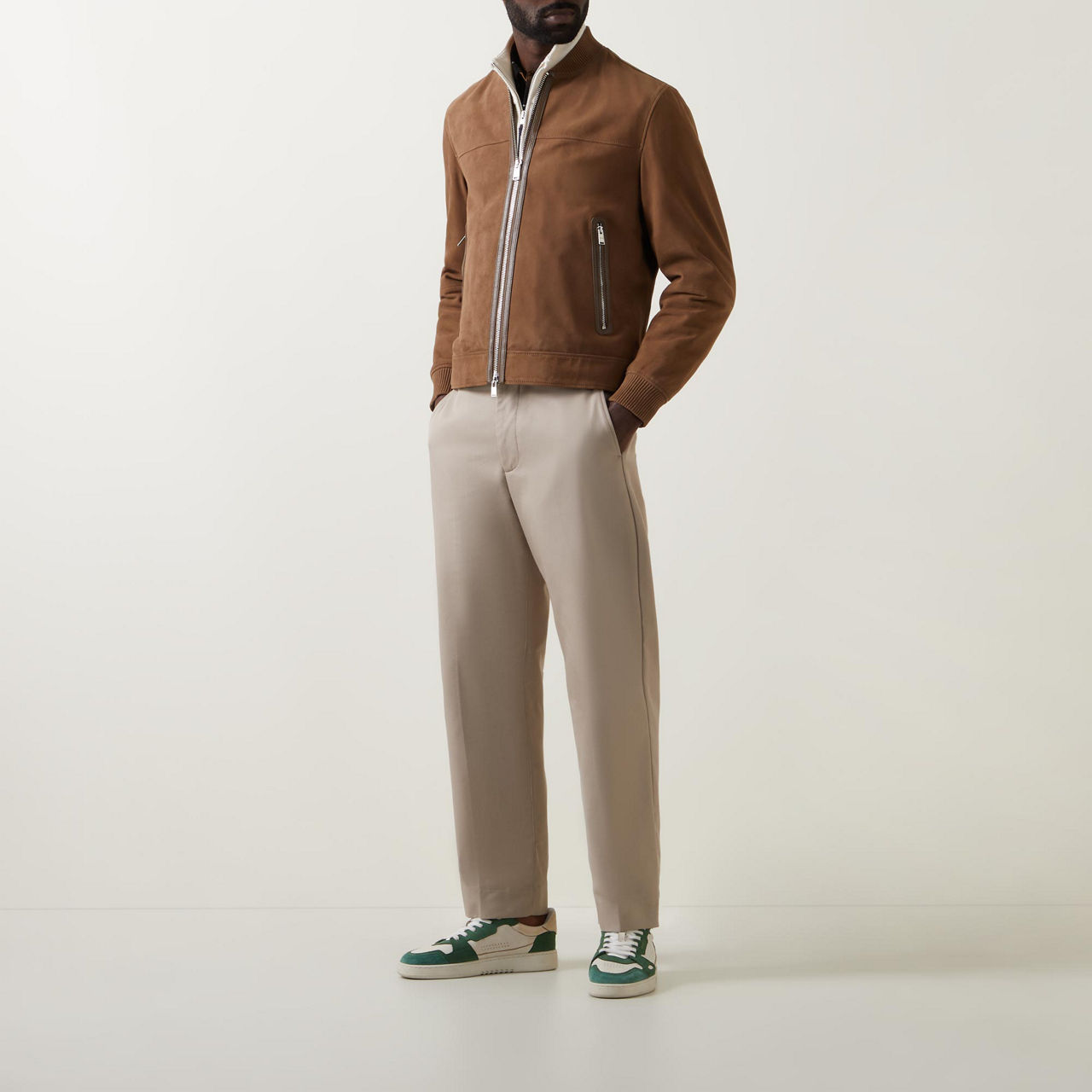 BOSS Malbano Suede Jacket