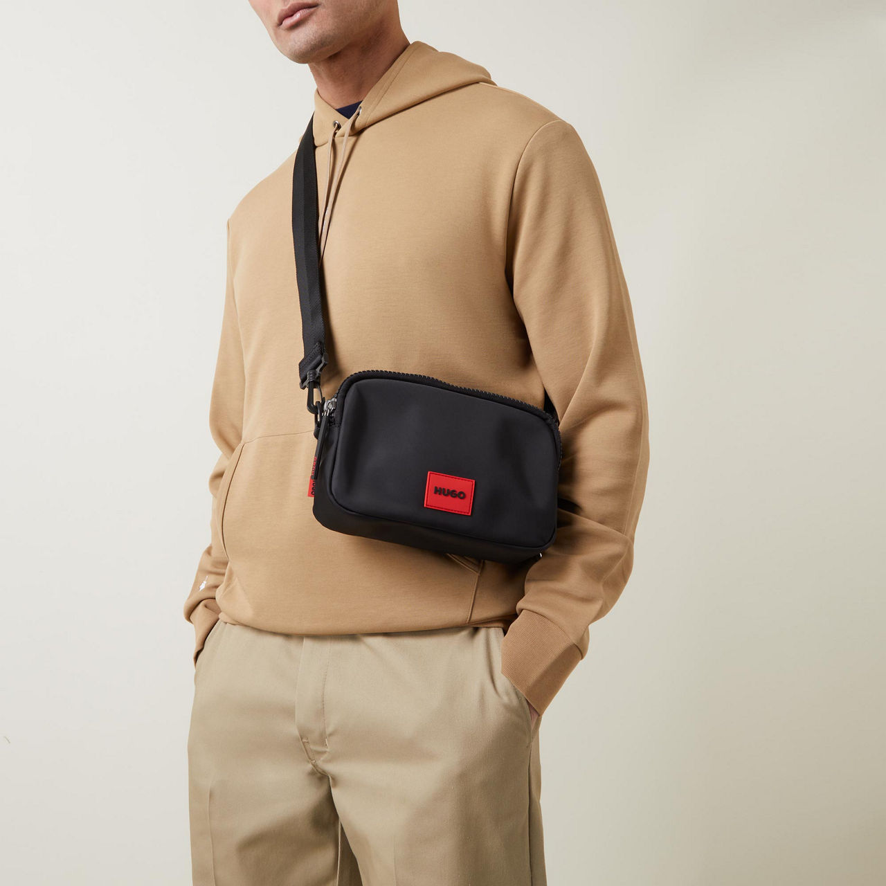 HUGO Ethon Logo Crossbody Bag