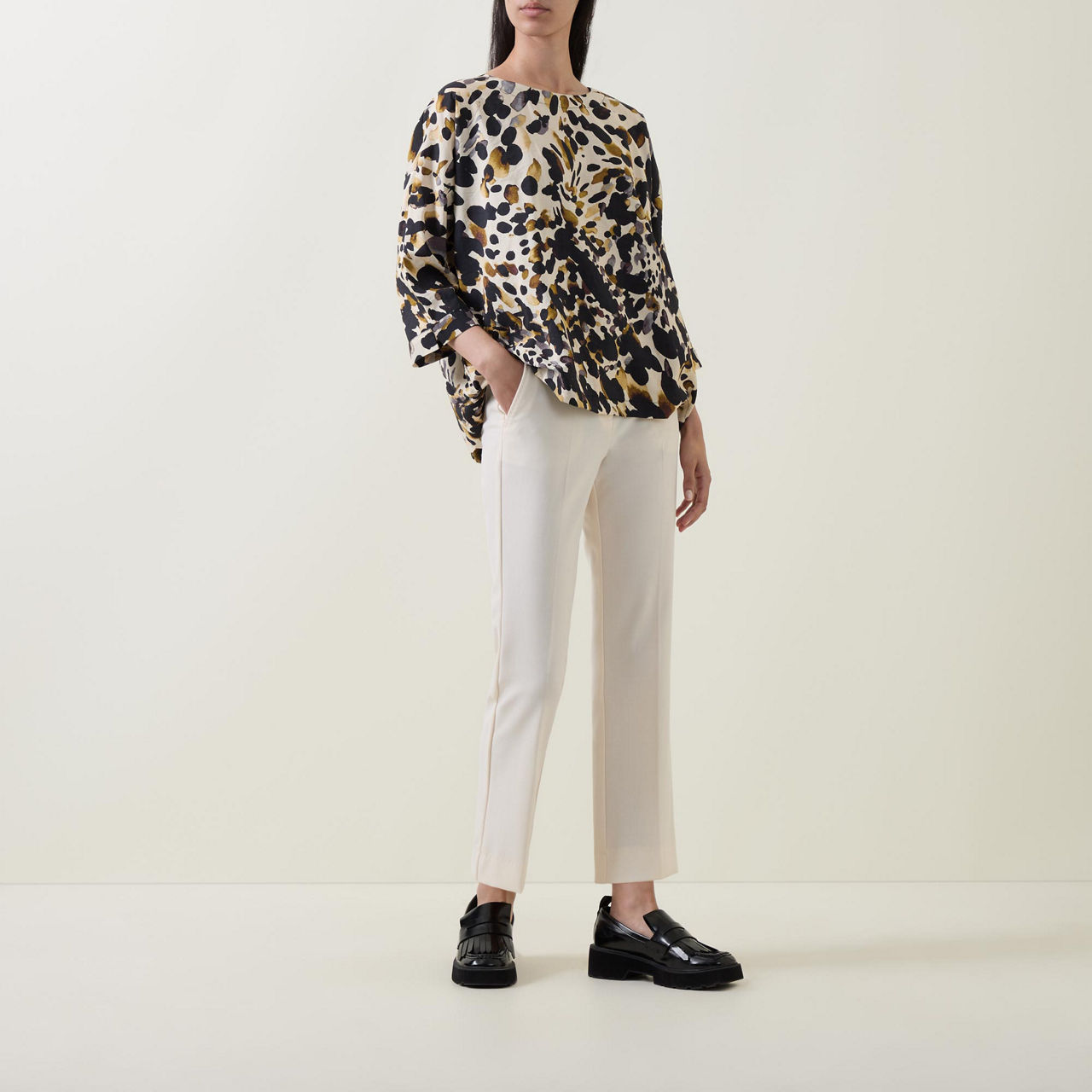 Becca Animal Print Blouse
