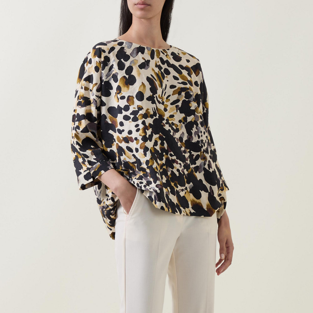 Becca Animal Print Blouse