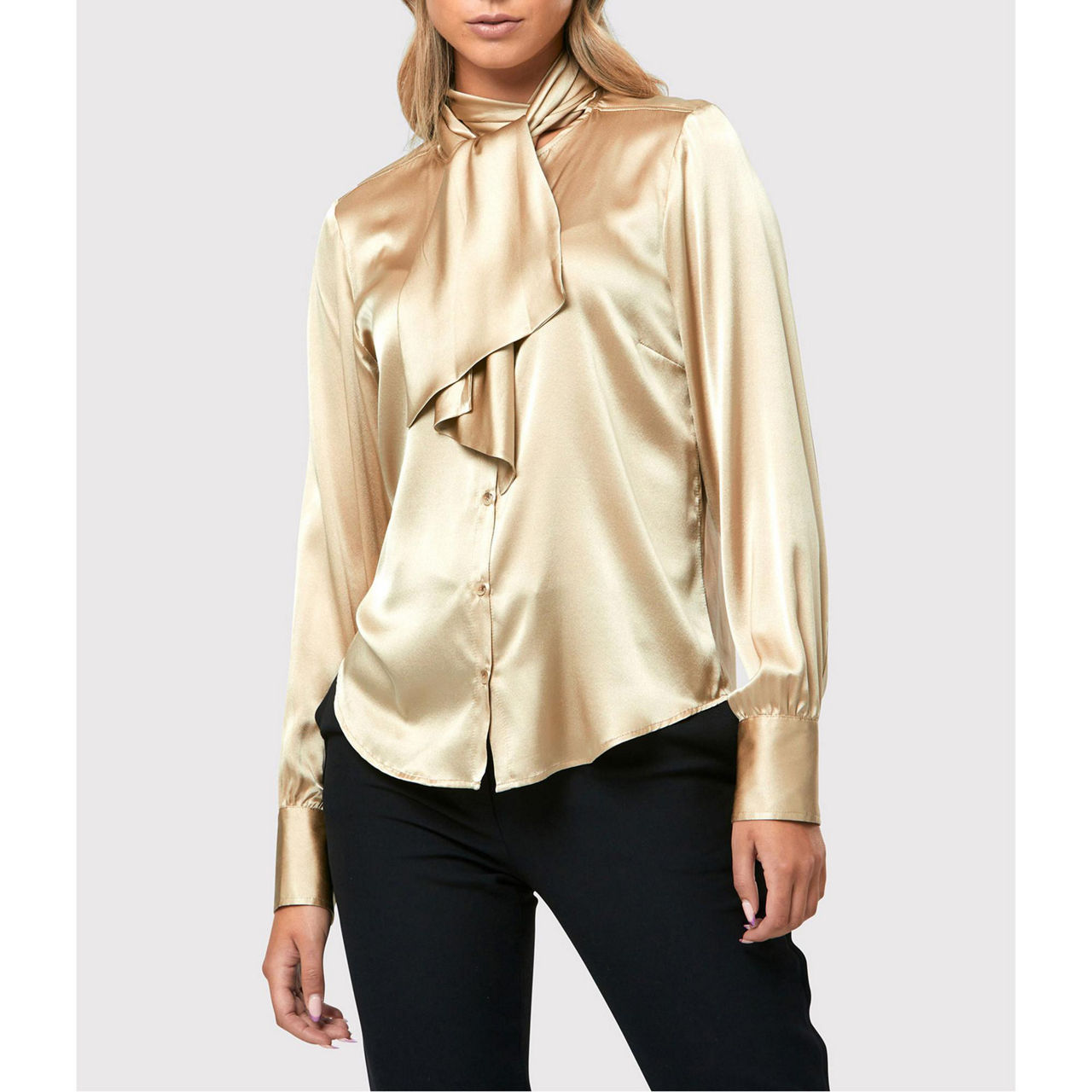 Anastasia Gold Blouse