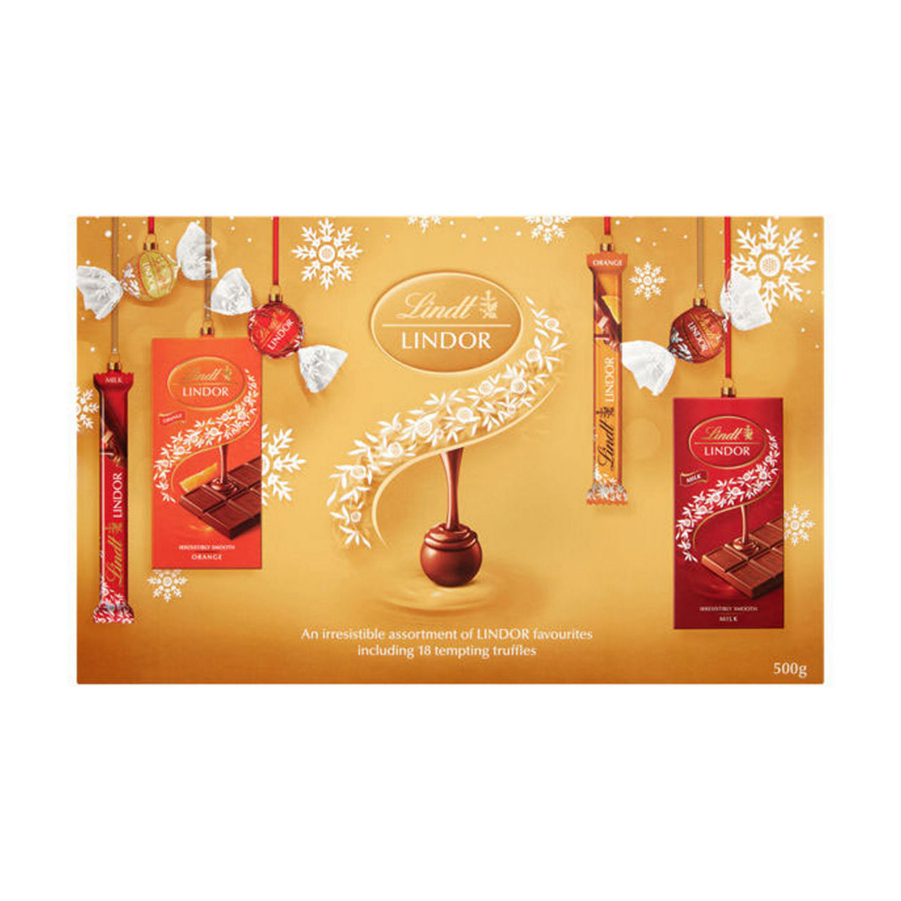 Lindor Milk Selection Box 500g