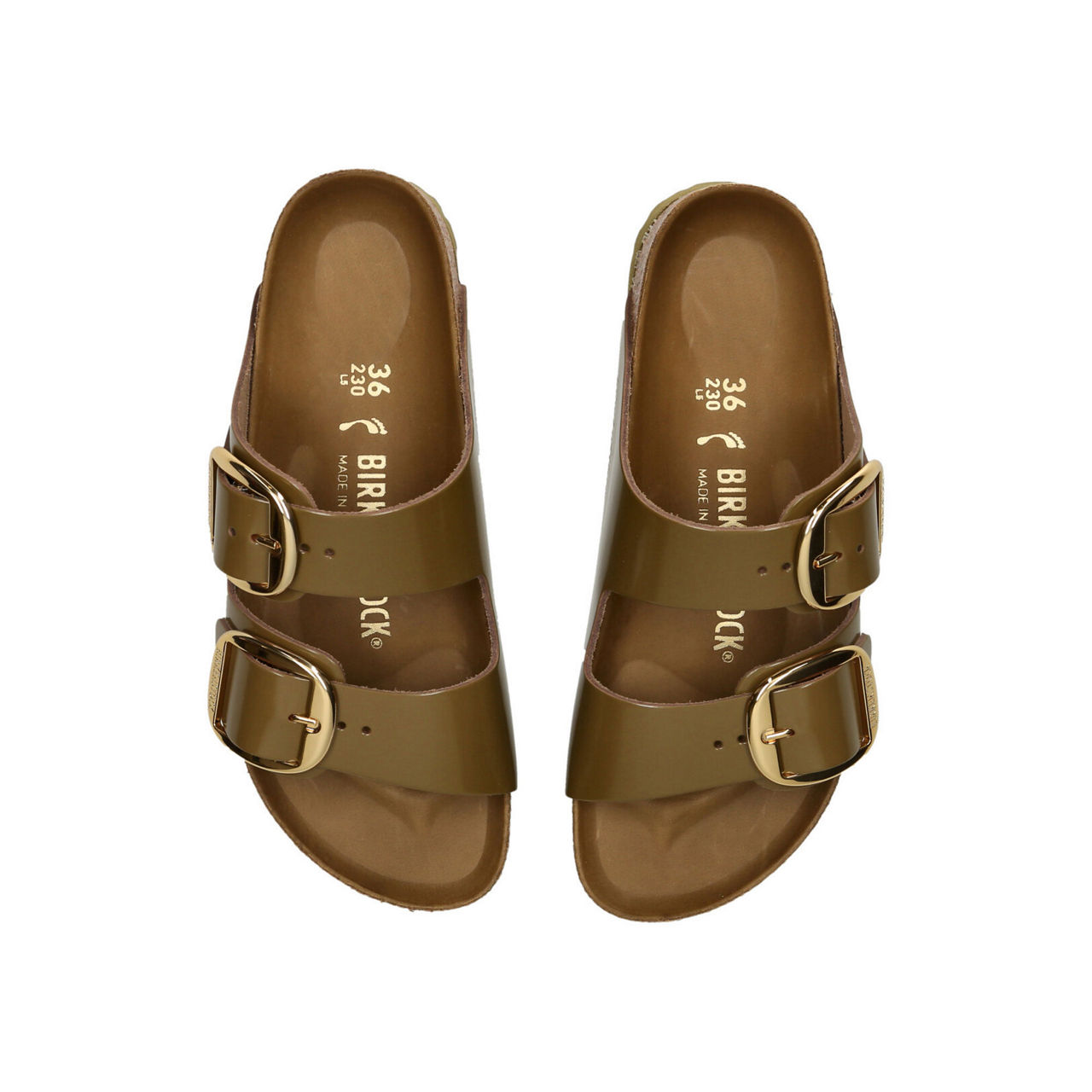 BIRKENSTOCK Arizona Big Buckle Leather Sandals
