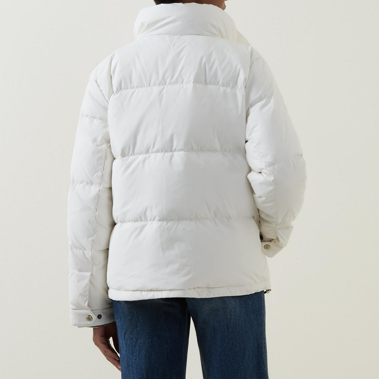 Logo Crest Down Coat