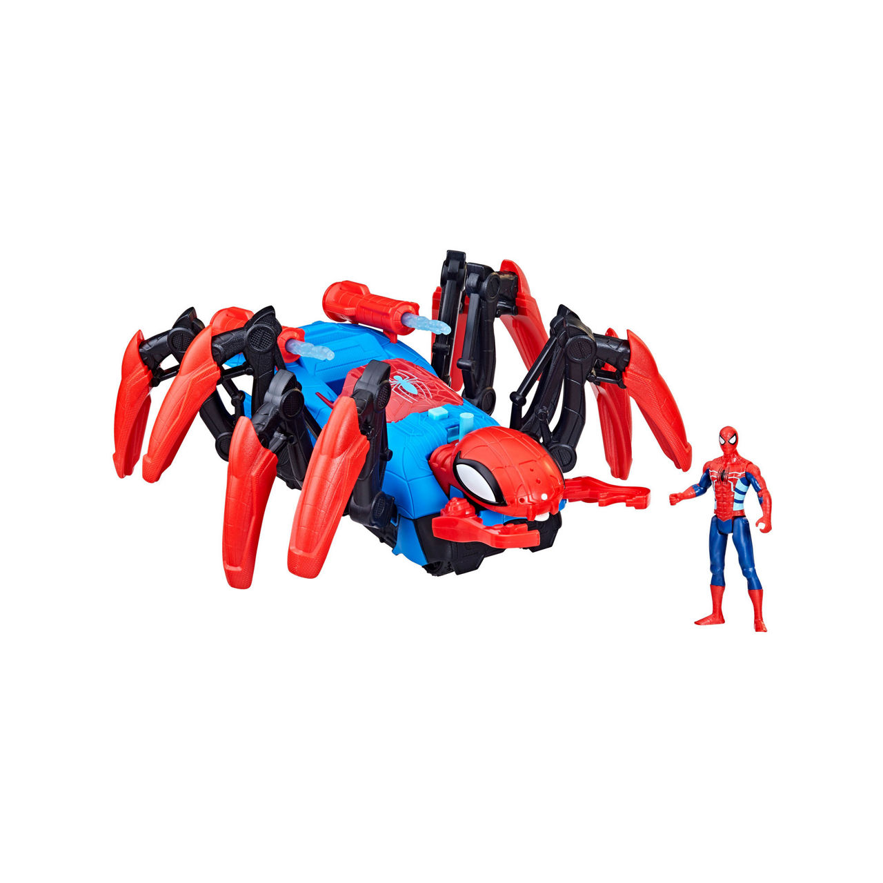 SPIDERMAN Crawl N Blast Spider Spiderman Action Figure