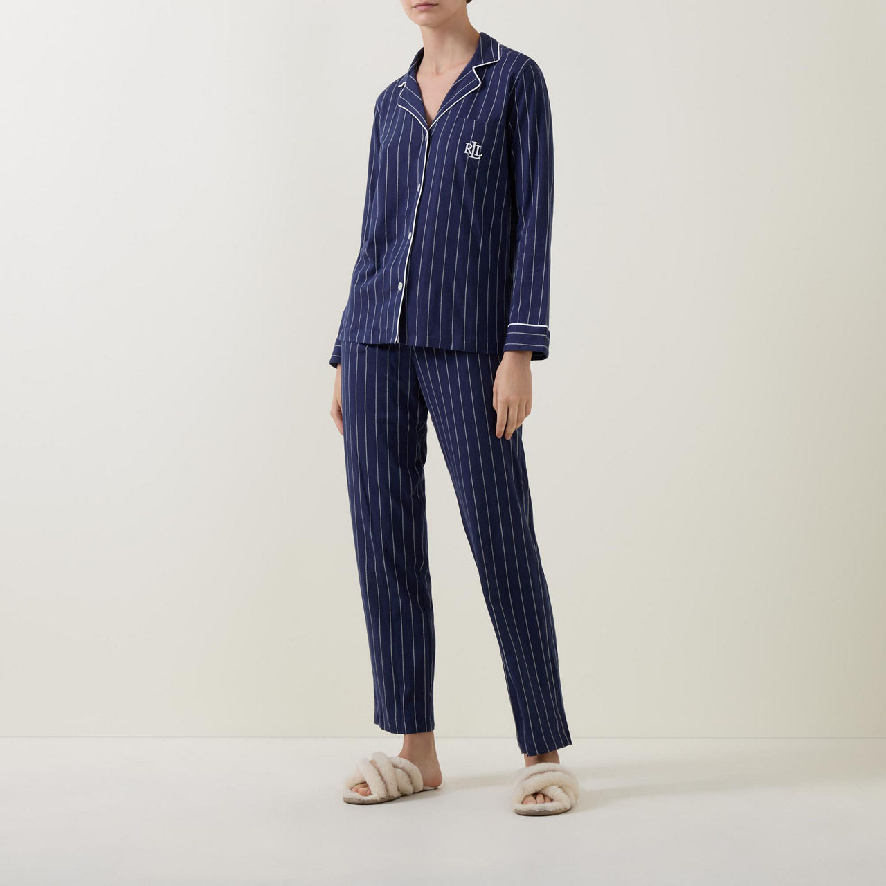 Striped Logo Pyjama Set