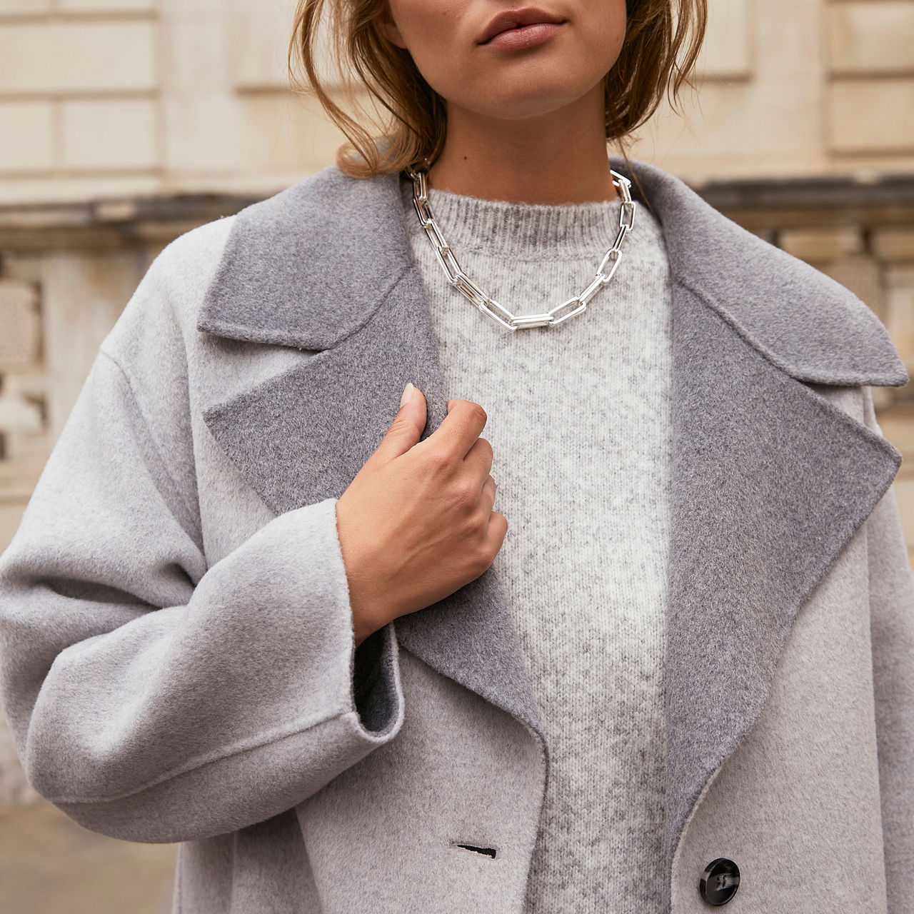 Split Seam Longline Coat