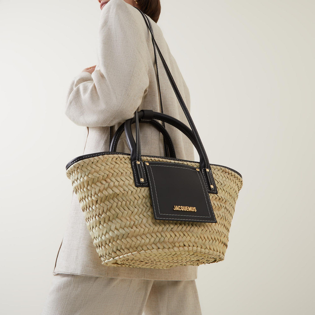 JACQUEMUS Le Petite Panier Soli Basket Bag