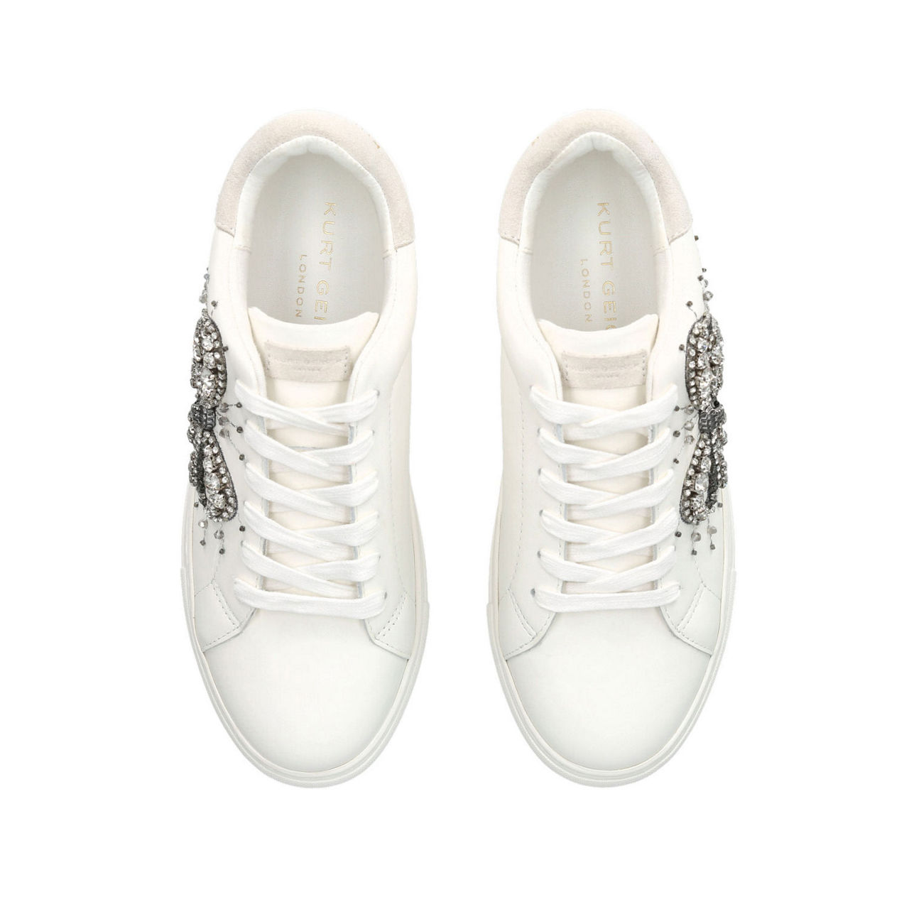 Laney Bow Embellished Trainers