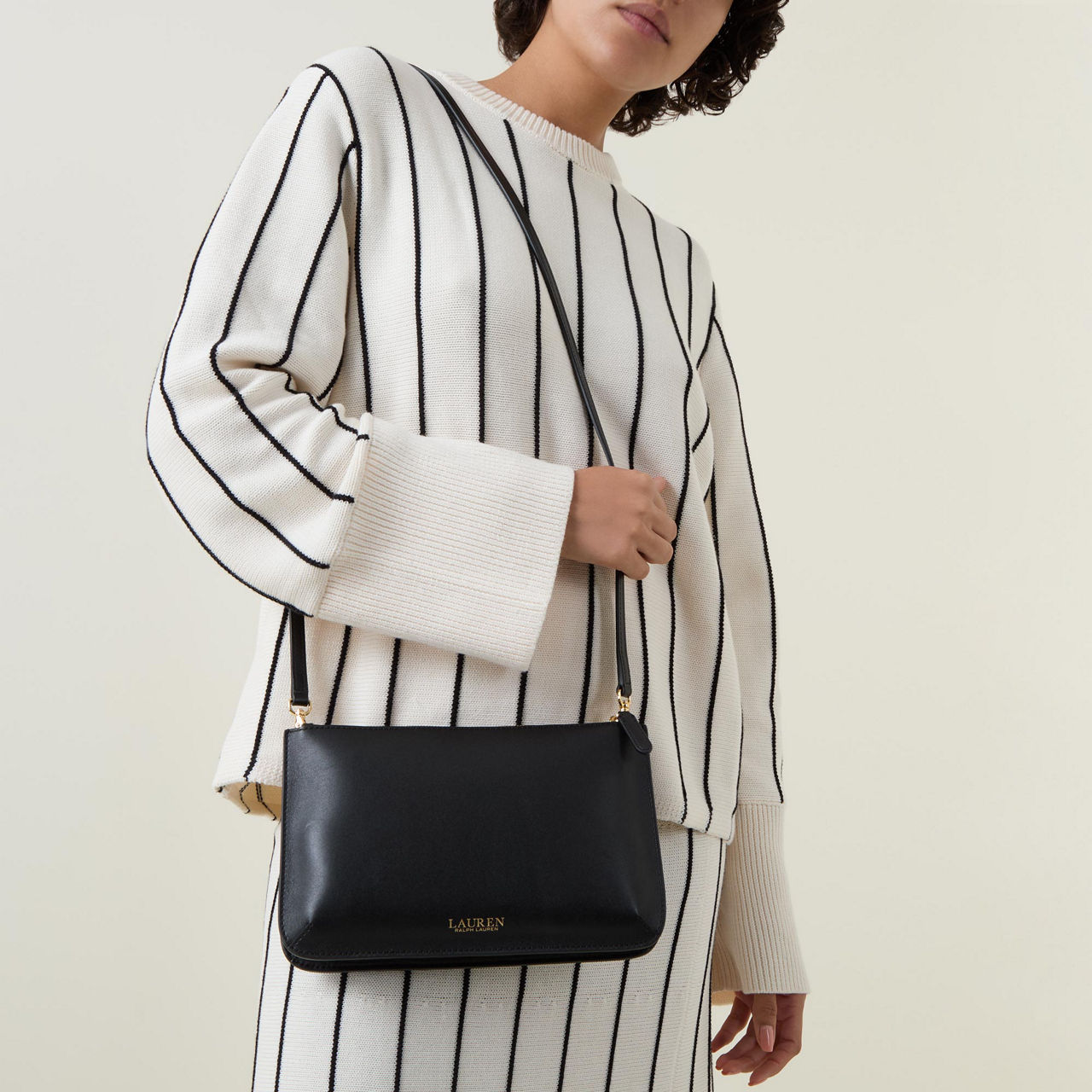 Landyn Medium Leather Crossbody Bag