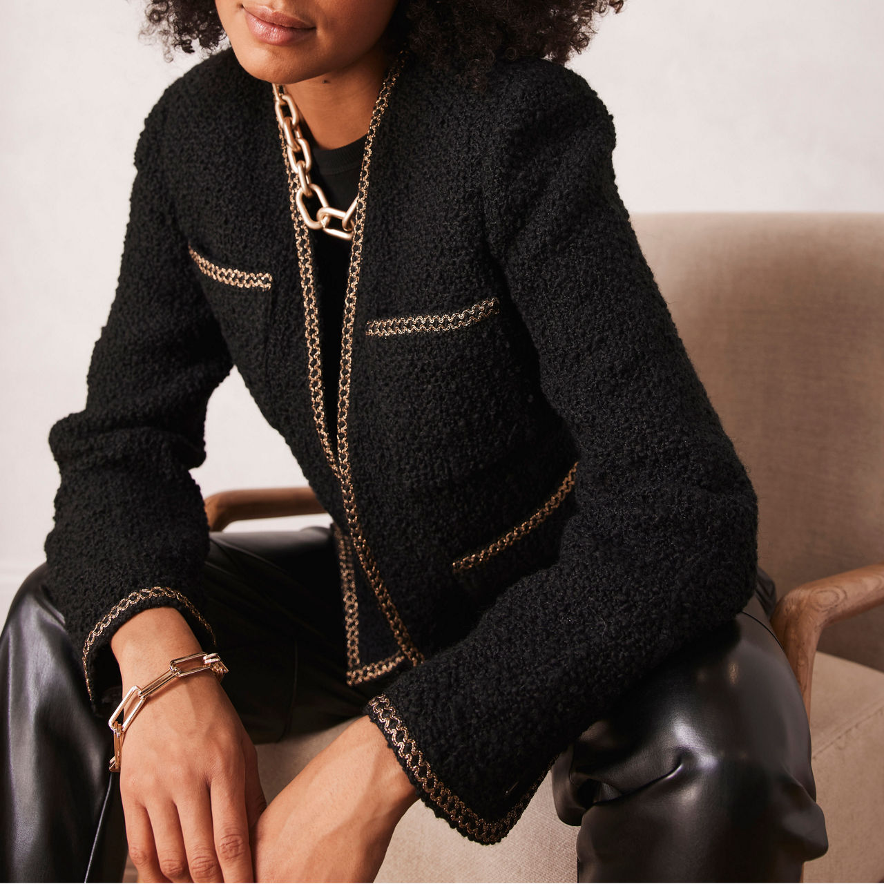 MINT VELVET Boucle Jacket