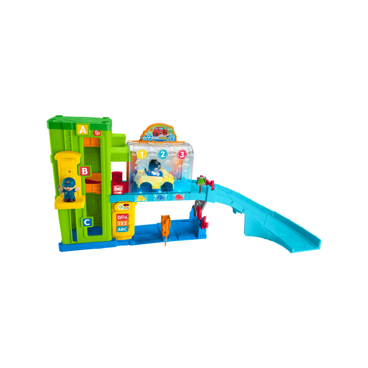 Little People Light-Up Learning Garage Playset