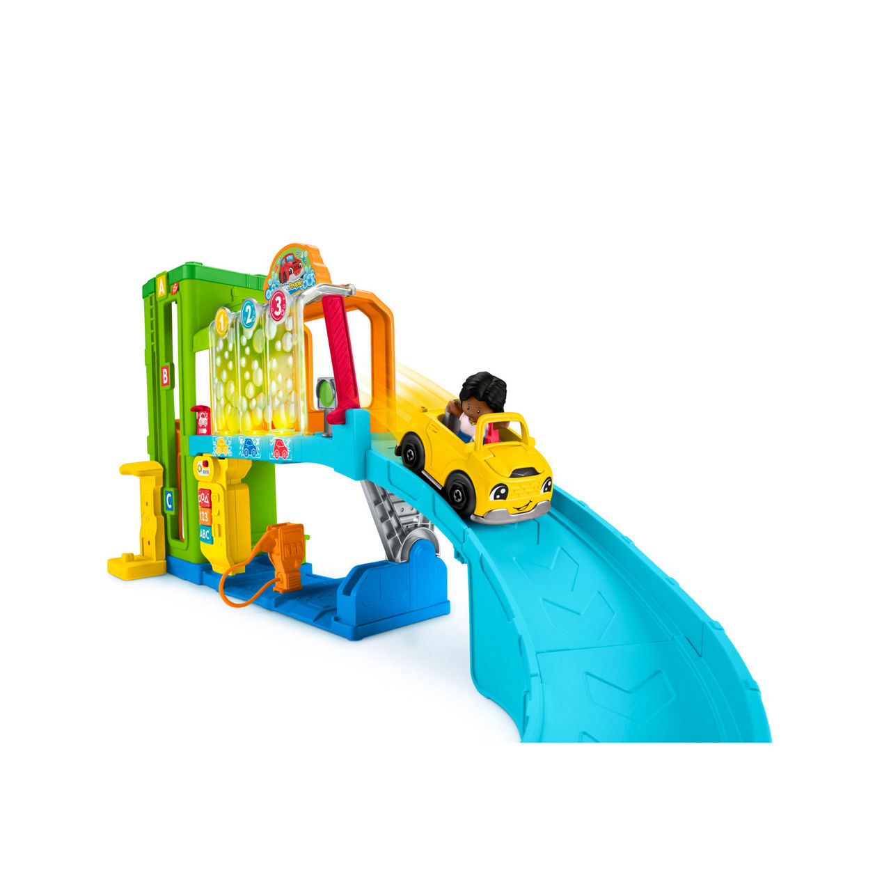 Little People Light-Up Learning Garage Playset