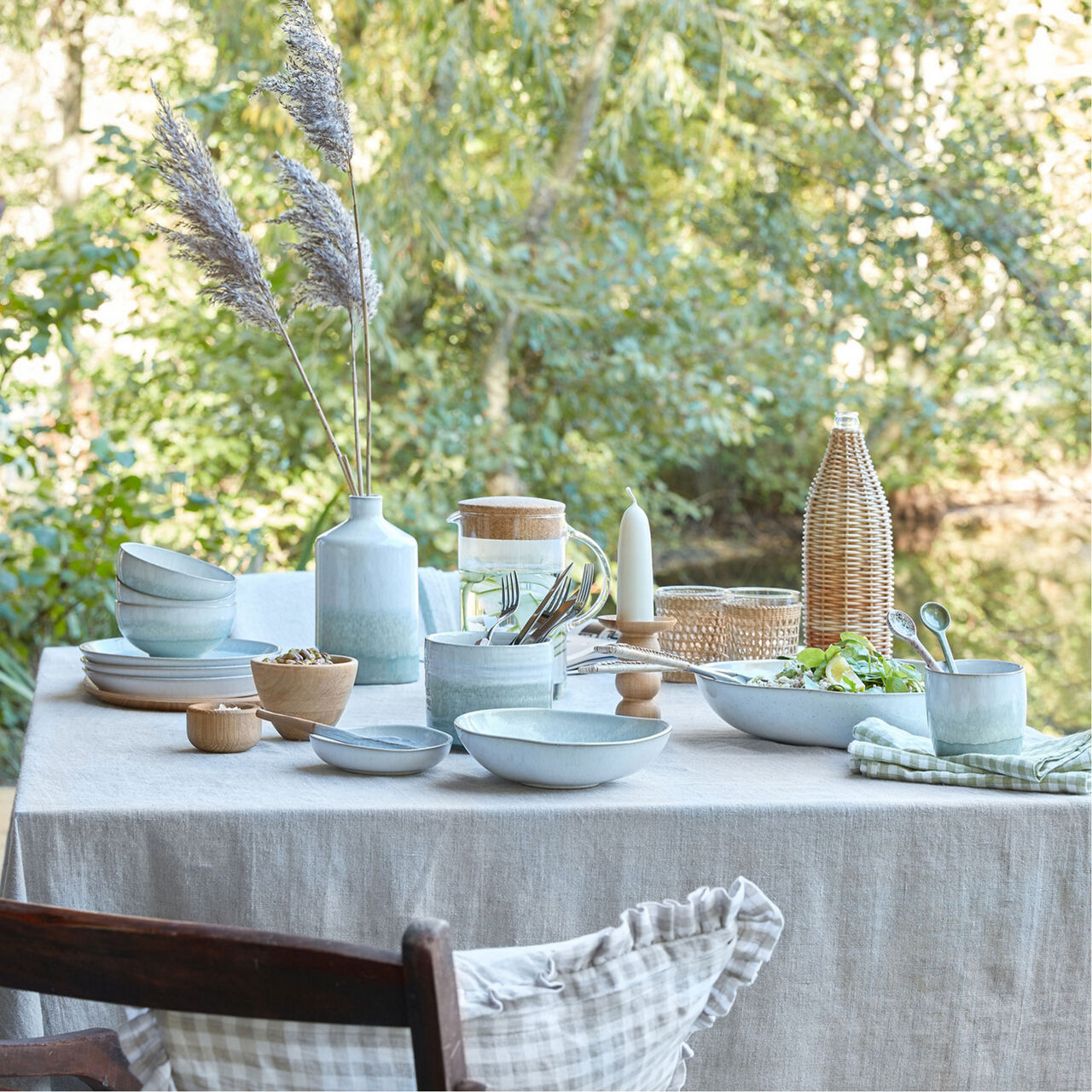DENBY Kiln Green Pasta Bowl