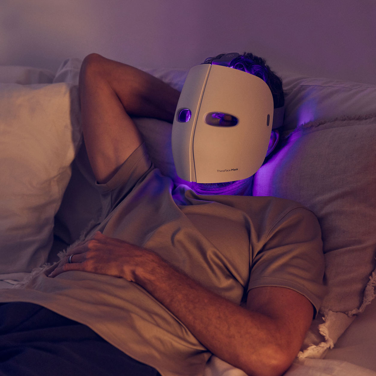 Theraface Advanced LED Skincare Mask with Relaxing Vibration Therapy