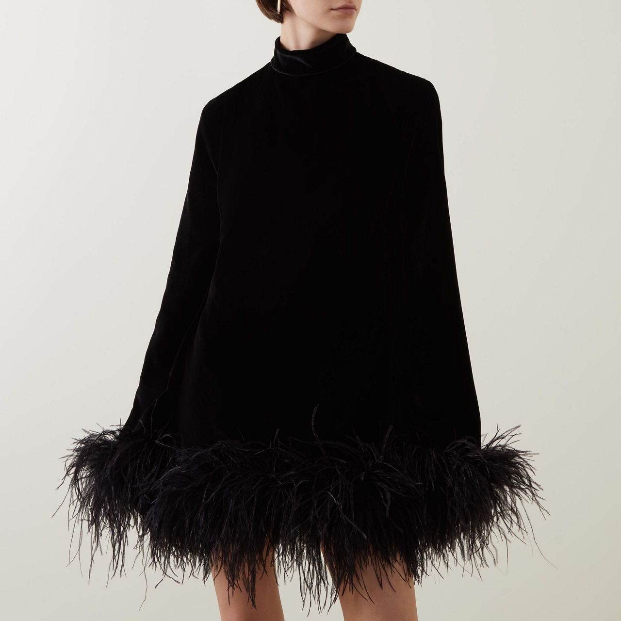 TALLER MARMO Gina Velvet Mini Dress