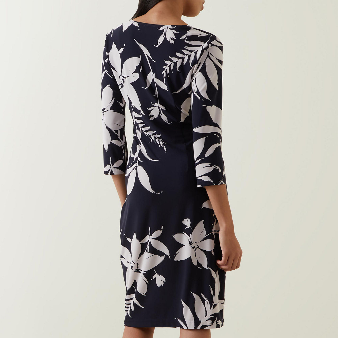 Printed Wrap Dress