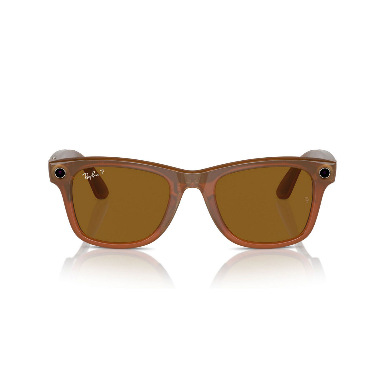 RAY-BAN Ray-Ban - Meta Wayfarer Large - Caramel