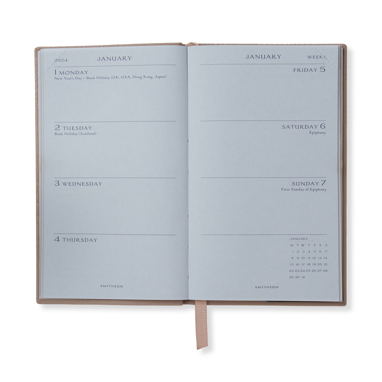 SMYTHSON Panama Weekly Diary 2024