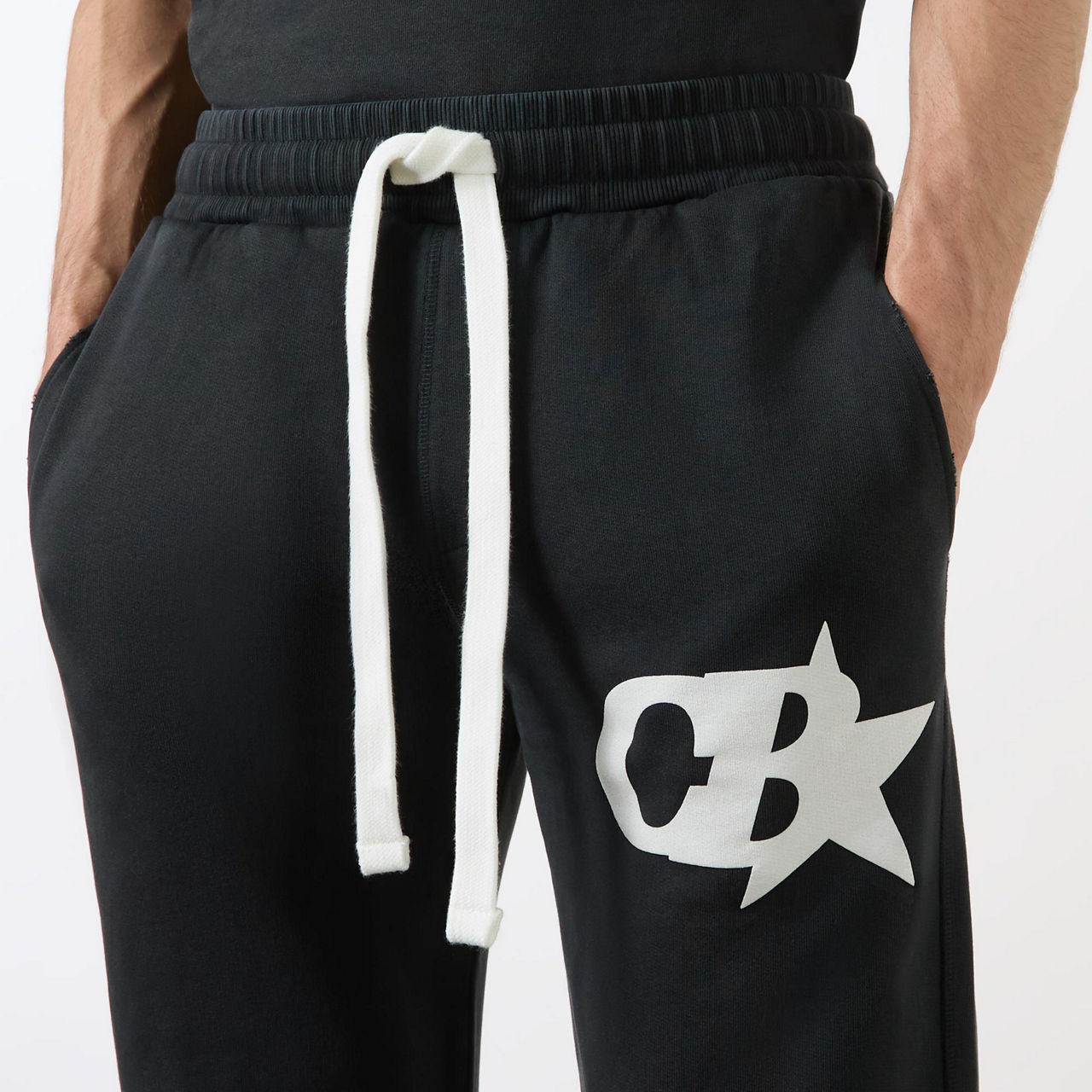 COLE BUXTON Star Logo Drawstring Sweatpants
