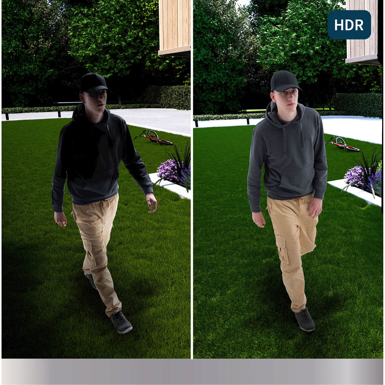 ARLO Arlo White Pro 2K HDR 180 Degree Spotlight Cam