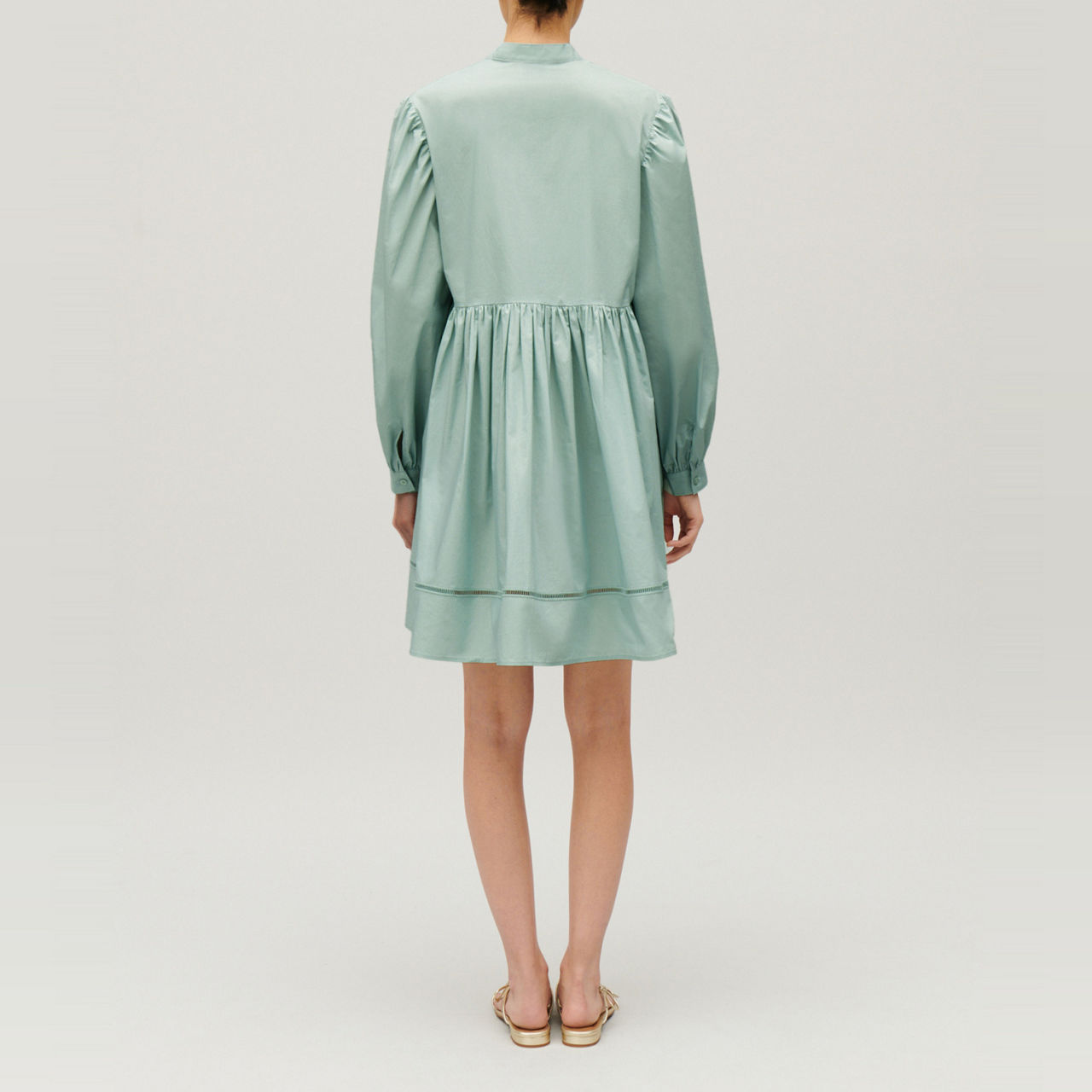 CLAUDIE PIERLOT Pin Pleat Mini Dress