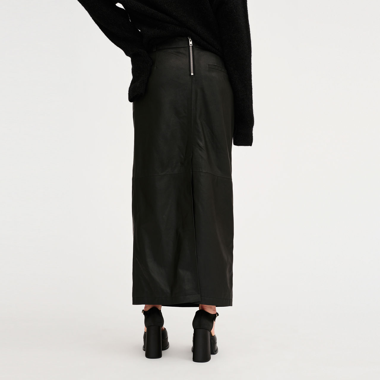 My Essential Wardrobe Lana Leather Skirt
