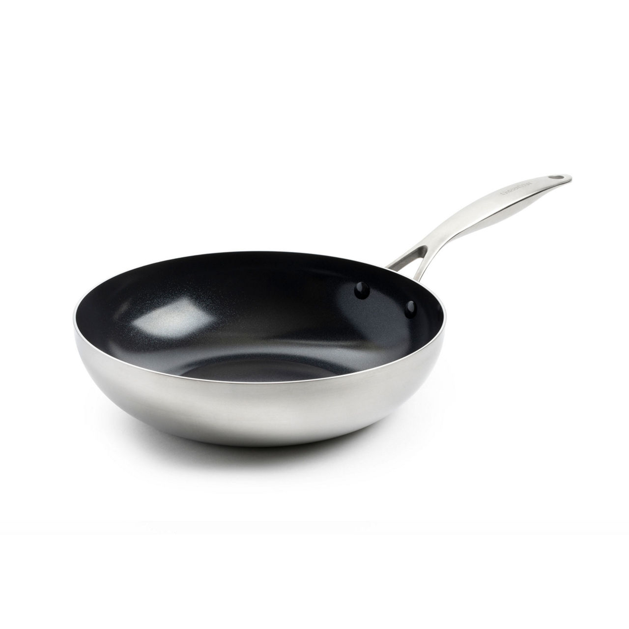 GREEN PAN 3-Ply Stainless Steel Wok 28cm