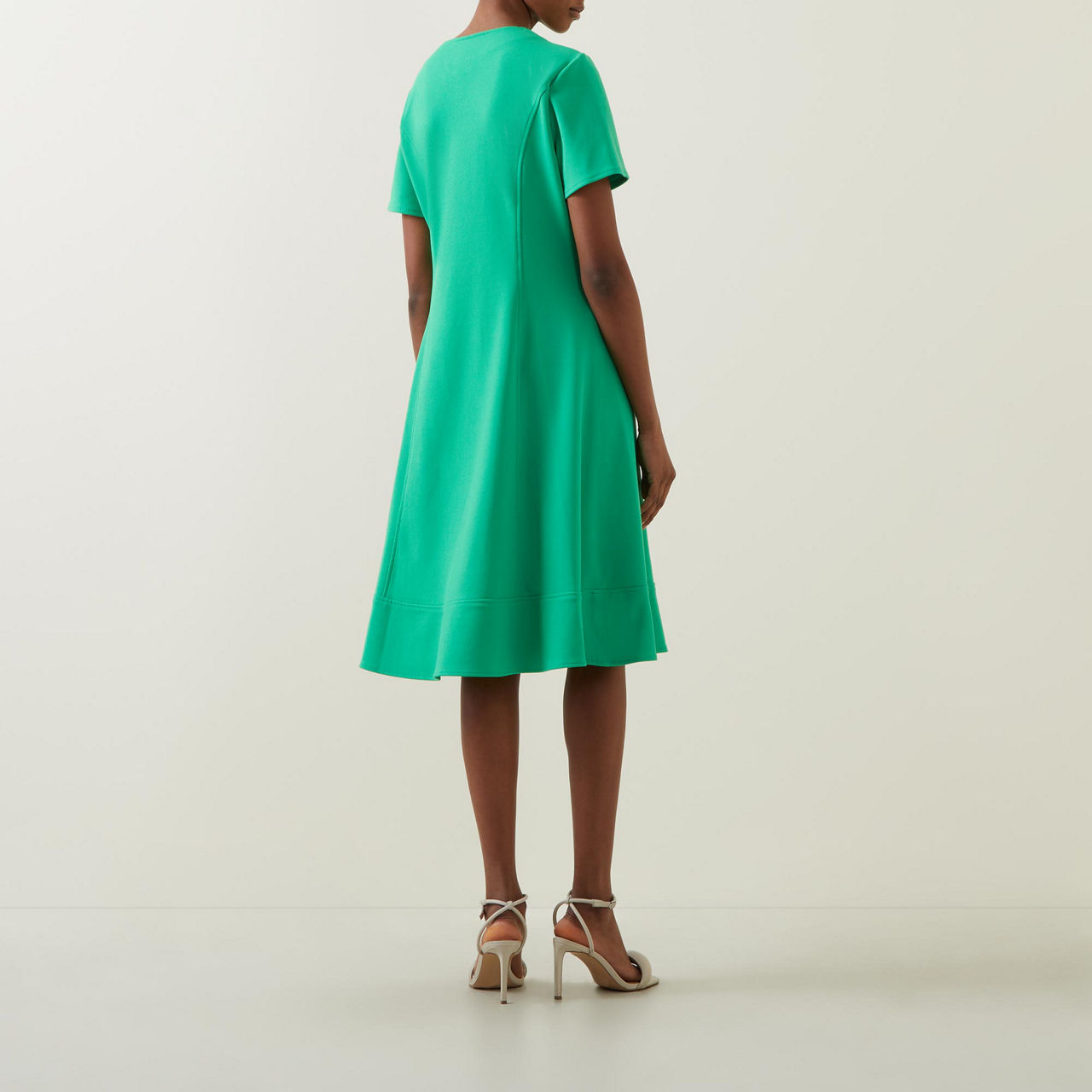 Half-Zip Shift Dress