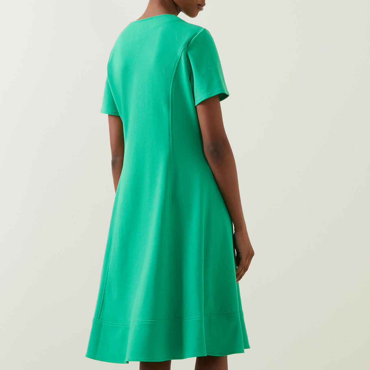 Half-Zip Shift Dress