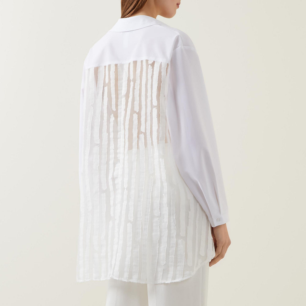 Striped Hi-Low Shirt