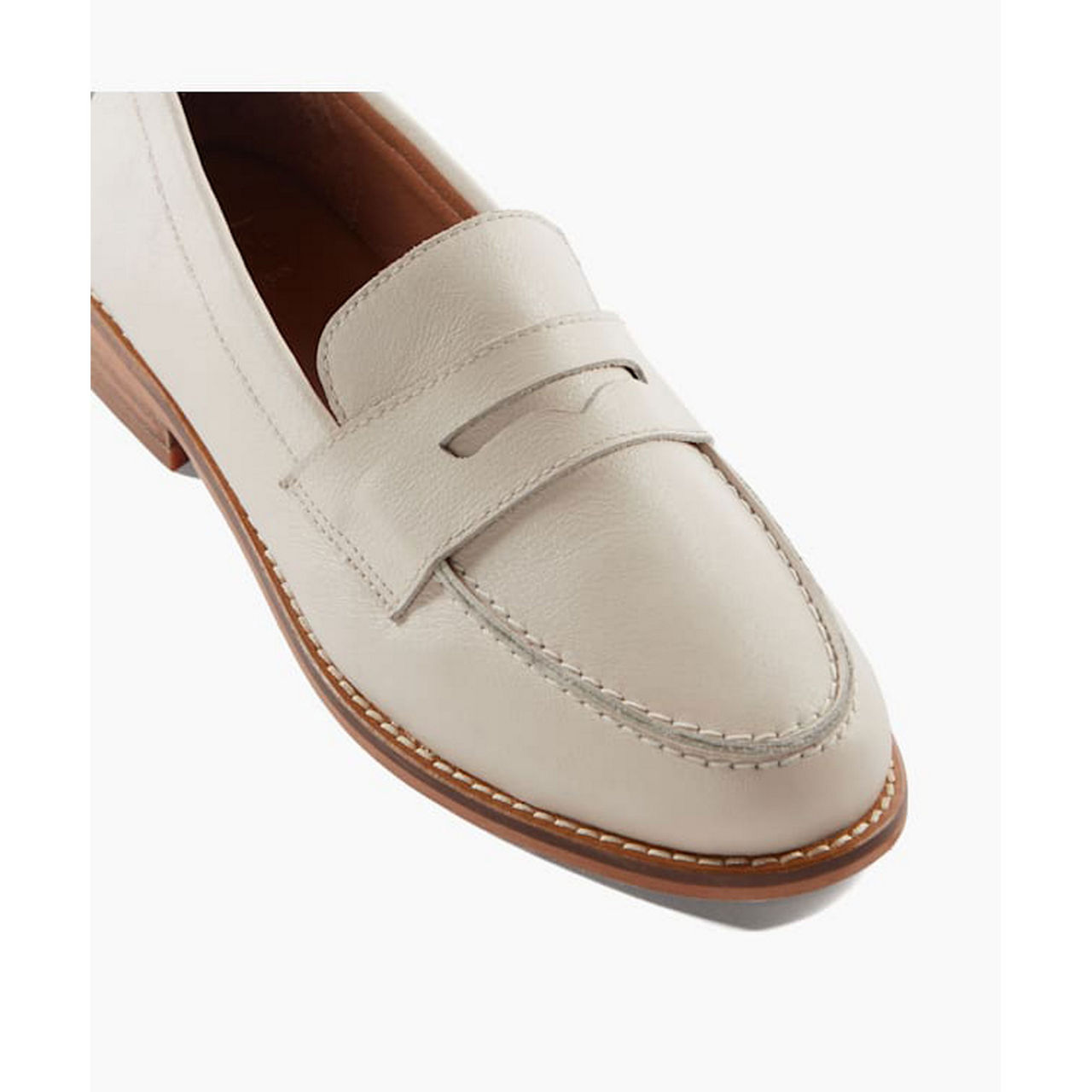 DUNE LONDON Ginelli Leather Penny Loafers