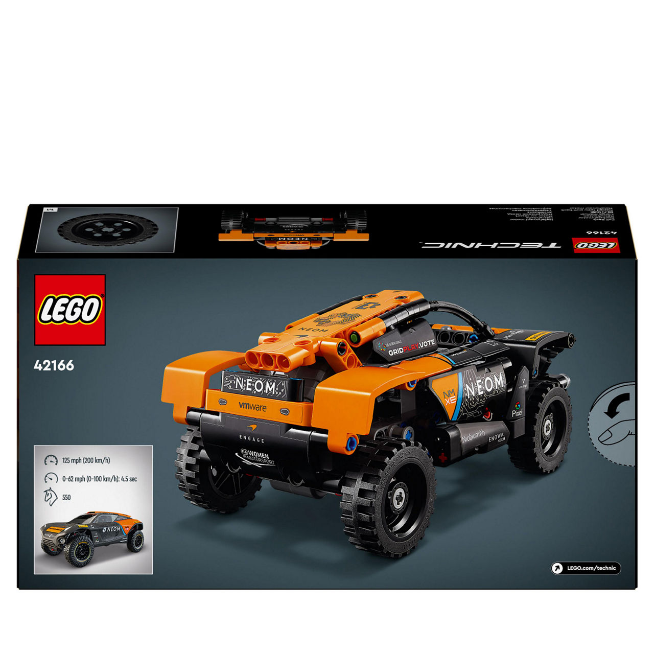 LEGO NEOM McLaren Extreme E Race Car