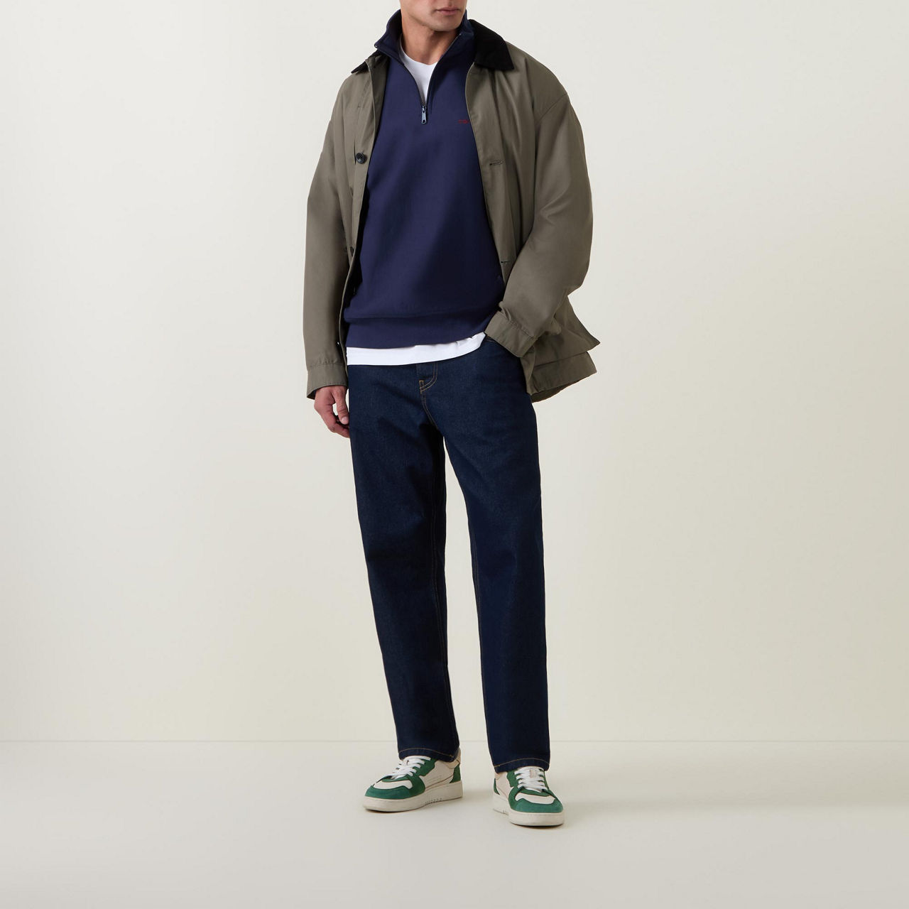 American Script Half-Zip Sweatshirt