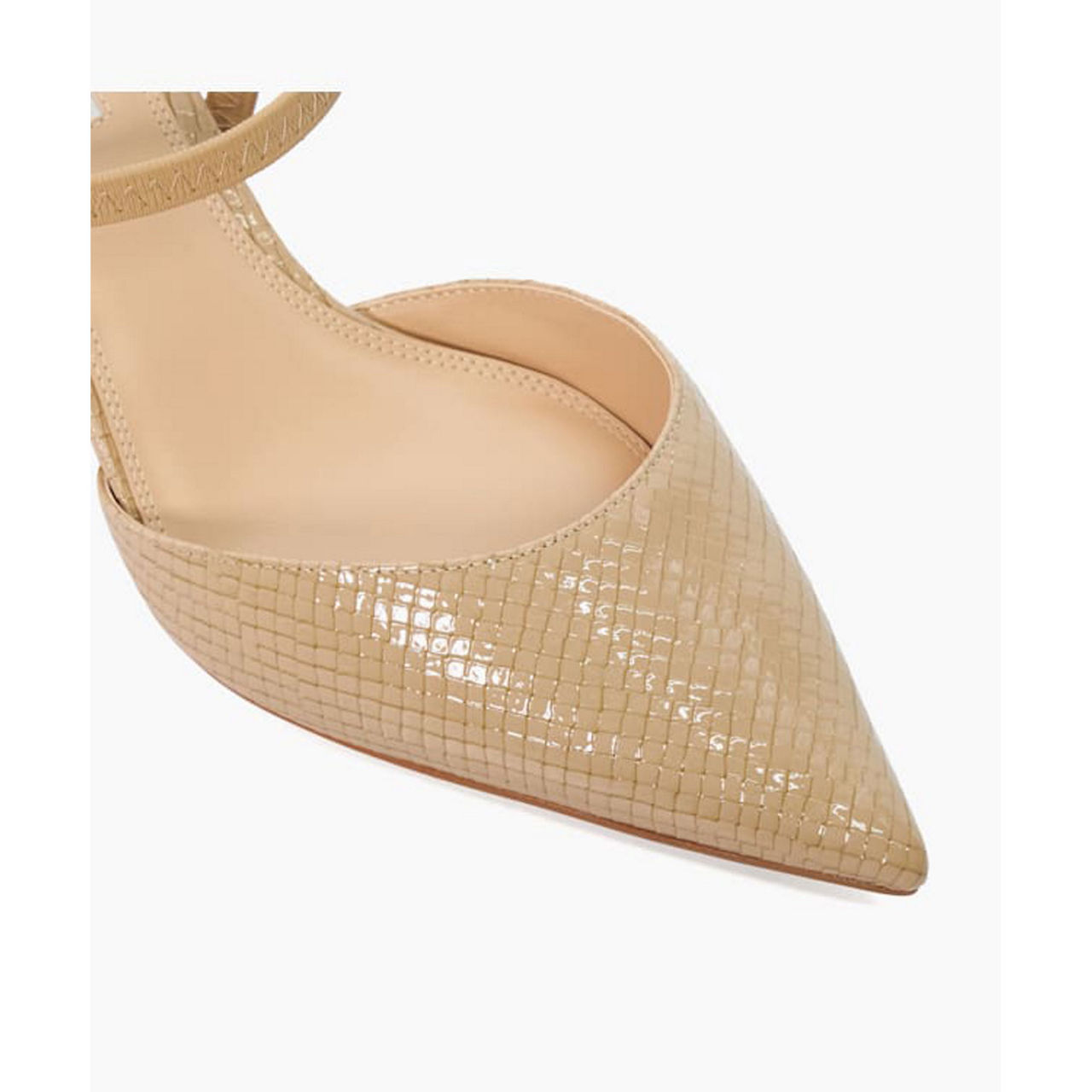 DUNE LONDON Classical Faux Snakeskin Pumps