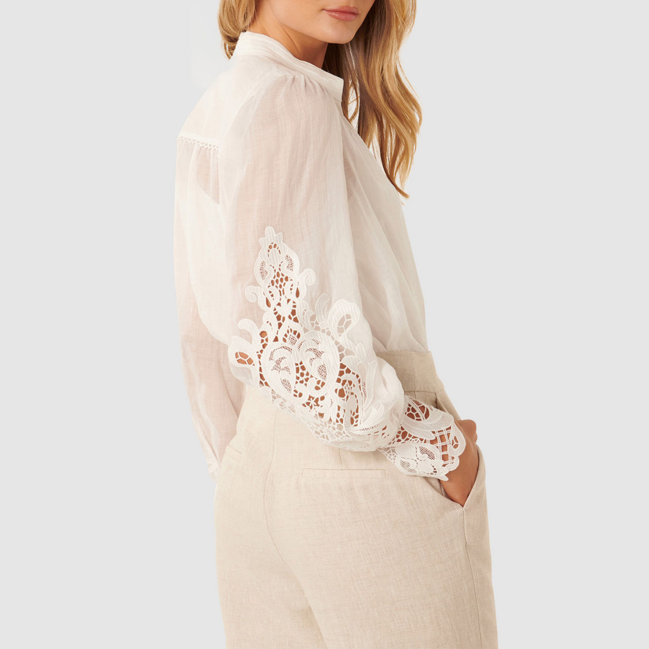 FOREVER NEW Aria Lace Blouse