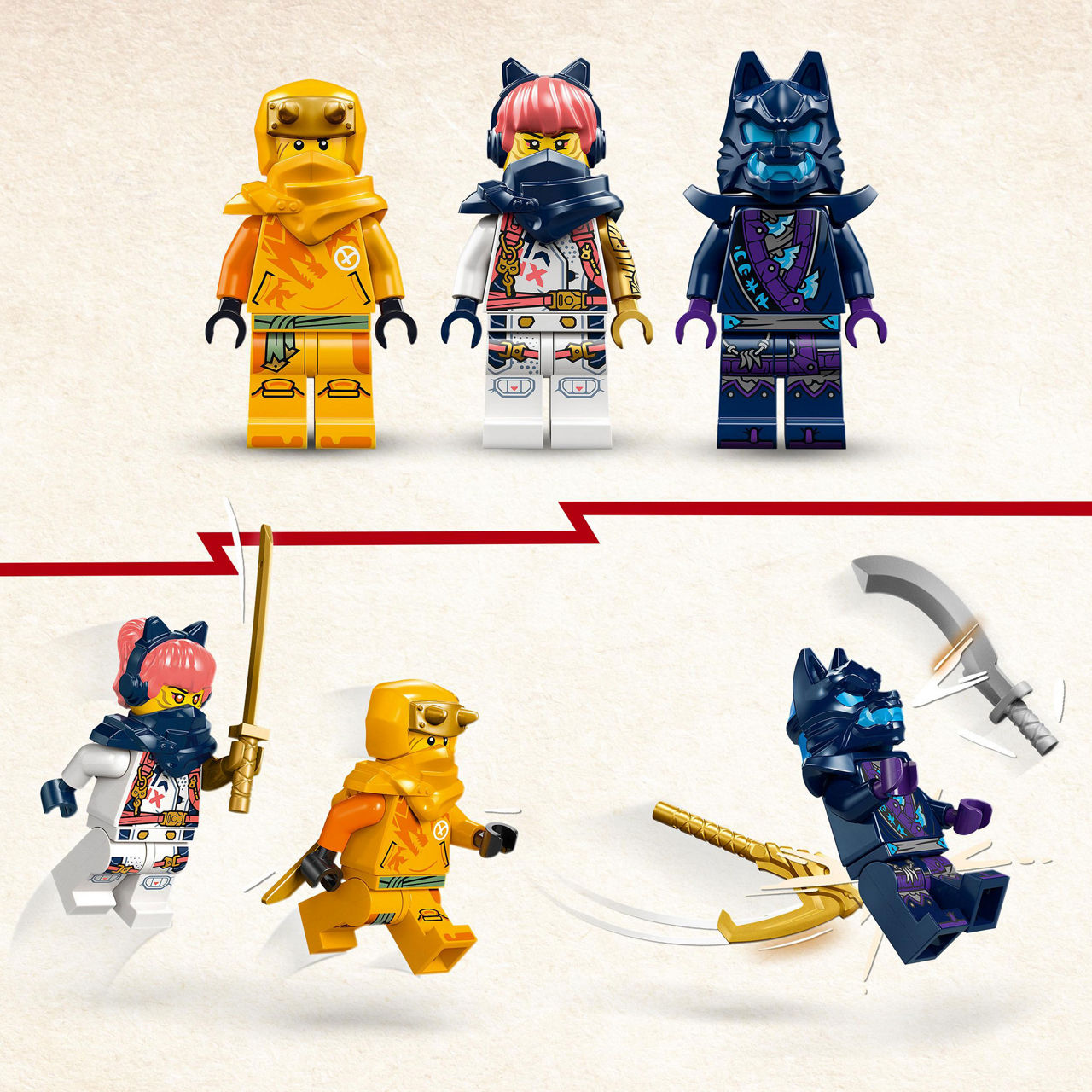 Ninjago® Dragons Rising Young Dragon Riyu