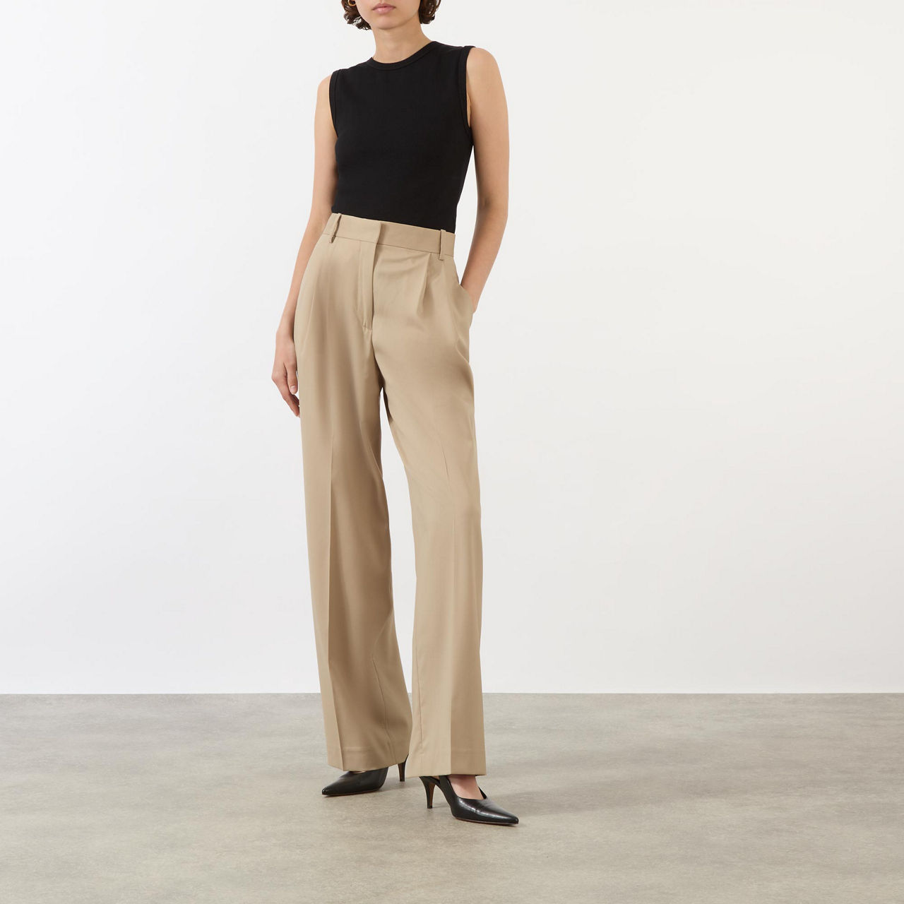 RÓHE Rib-Knit Tank Top