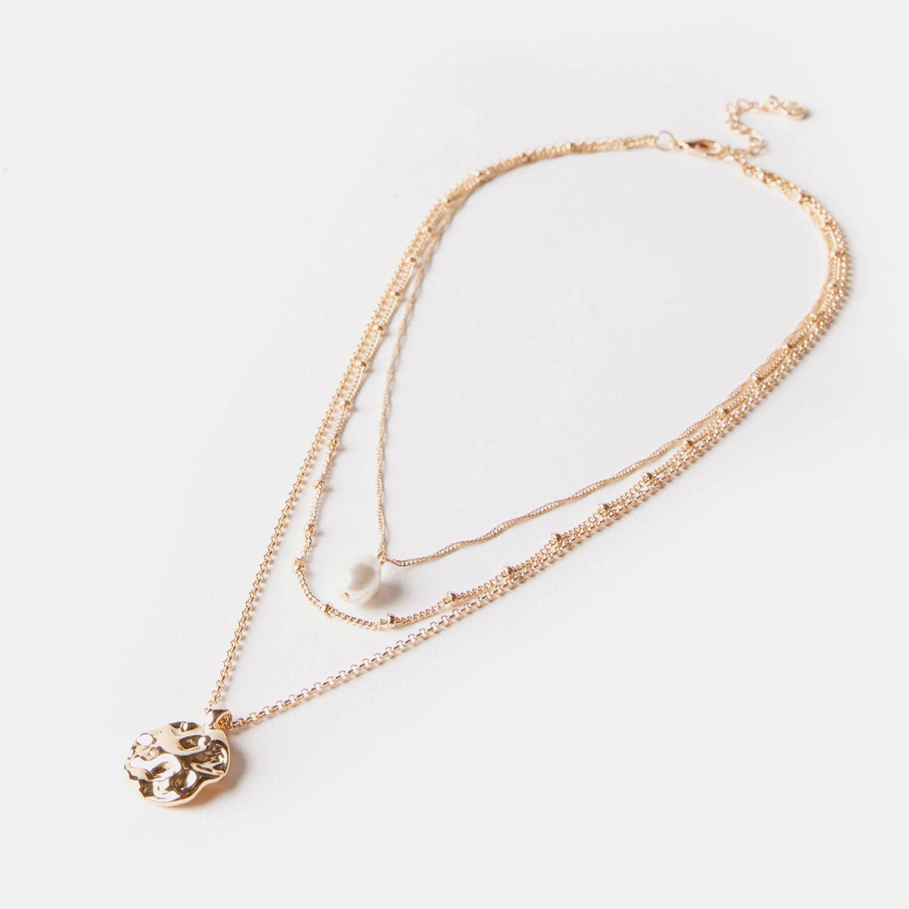 MINT VELVET Triple Layered Necklace