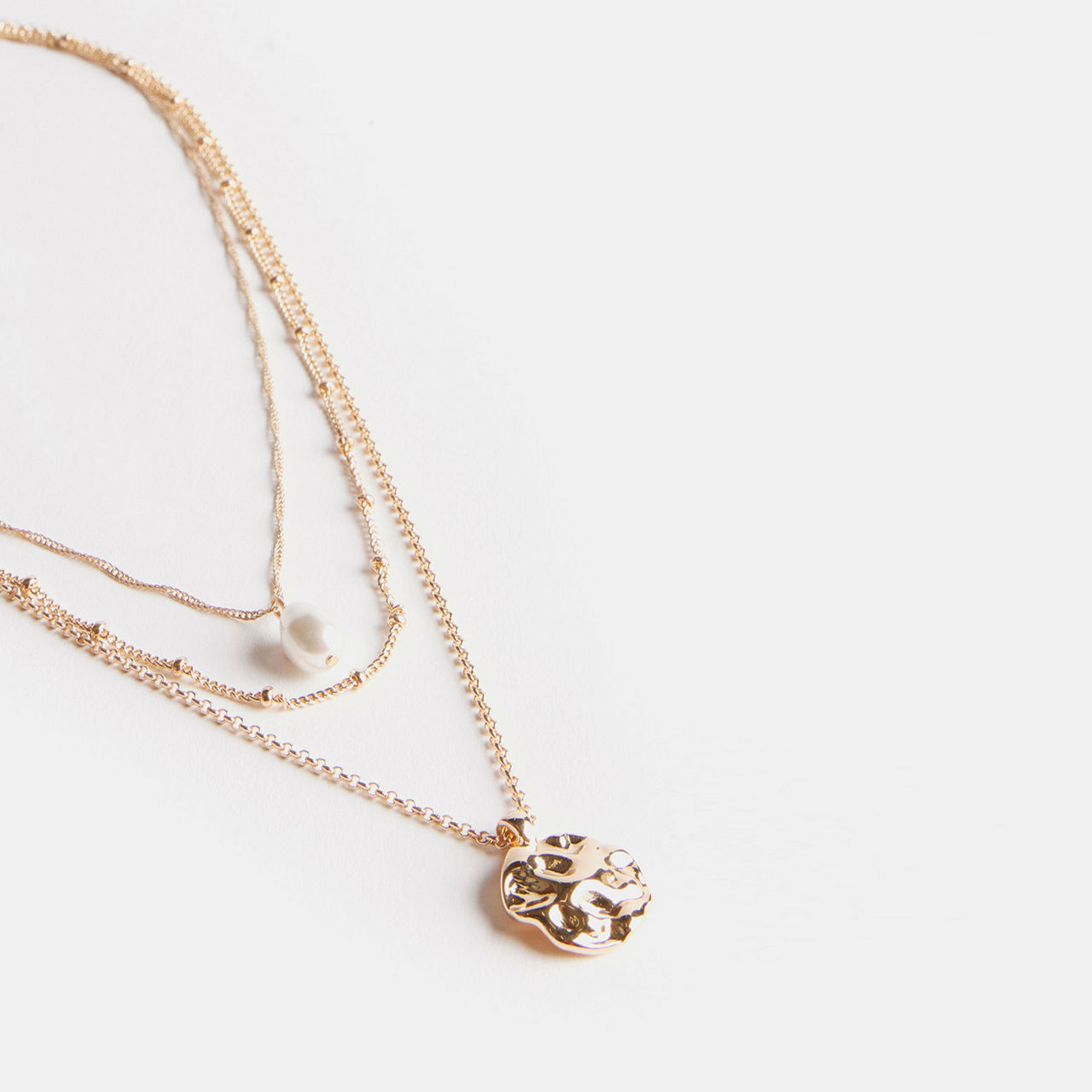 MINT VELVET Triple Layered Necklace