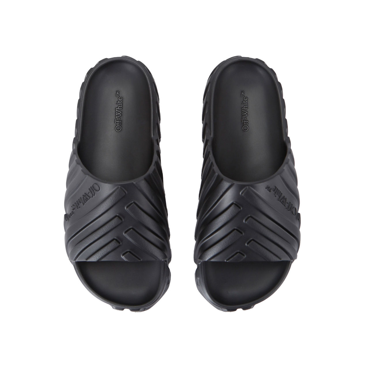 OFF-WHITE Ridged Foam Slides